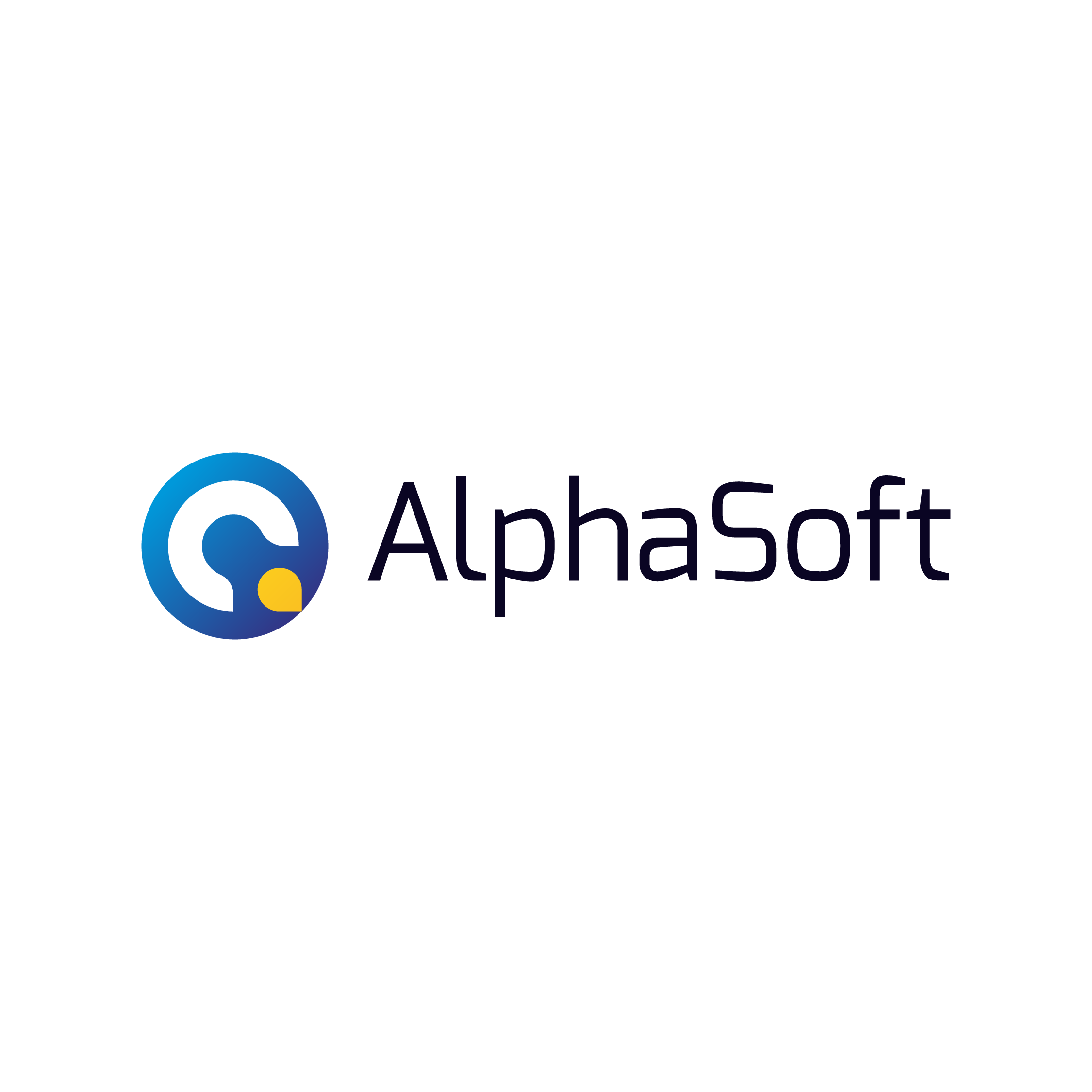 Логотип компании Alphasoft в формате PNG, EPS, CDR | Logobank